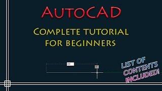 AutoCAD - Complete Tutorial for Beginners - Part 1 | My Mooc