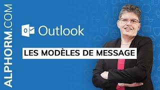 Tuto Outlook 2016 - Créer des modèles de message Outlook | My Mooc